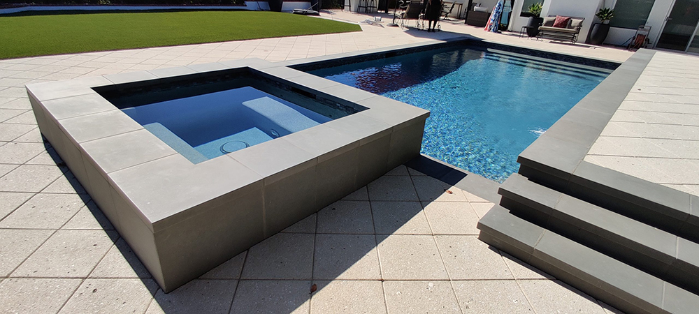 Silver Pearl Sandstone - Alan Smith Pool Plastering & Remodeling